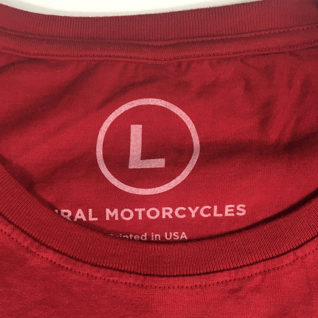 Ladies T-Shirt Logo Red – Ural Japan Online Shop